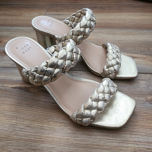 a new day | Shoes | New A New Day Womens Braided Basil Heel Mule ...